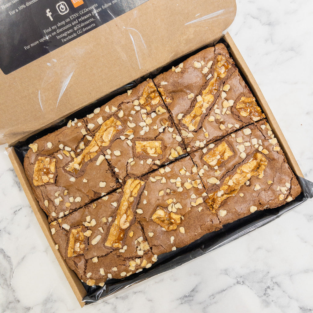 Nutty Snickers Brownie Box SALE – GG Desserts